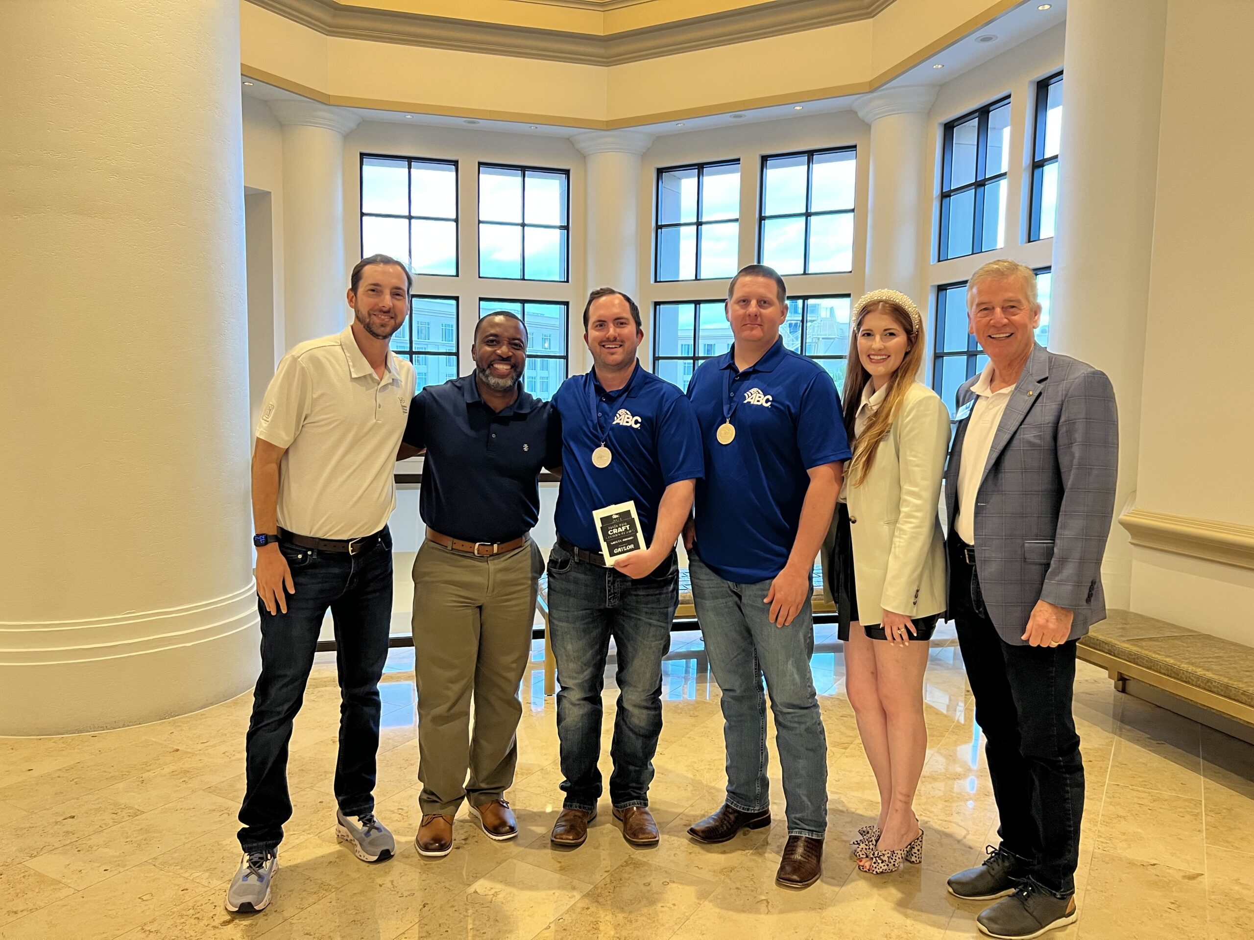 Brown & Root Team Members at ABC National Craft Championship